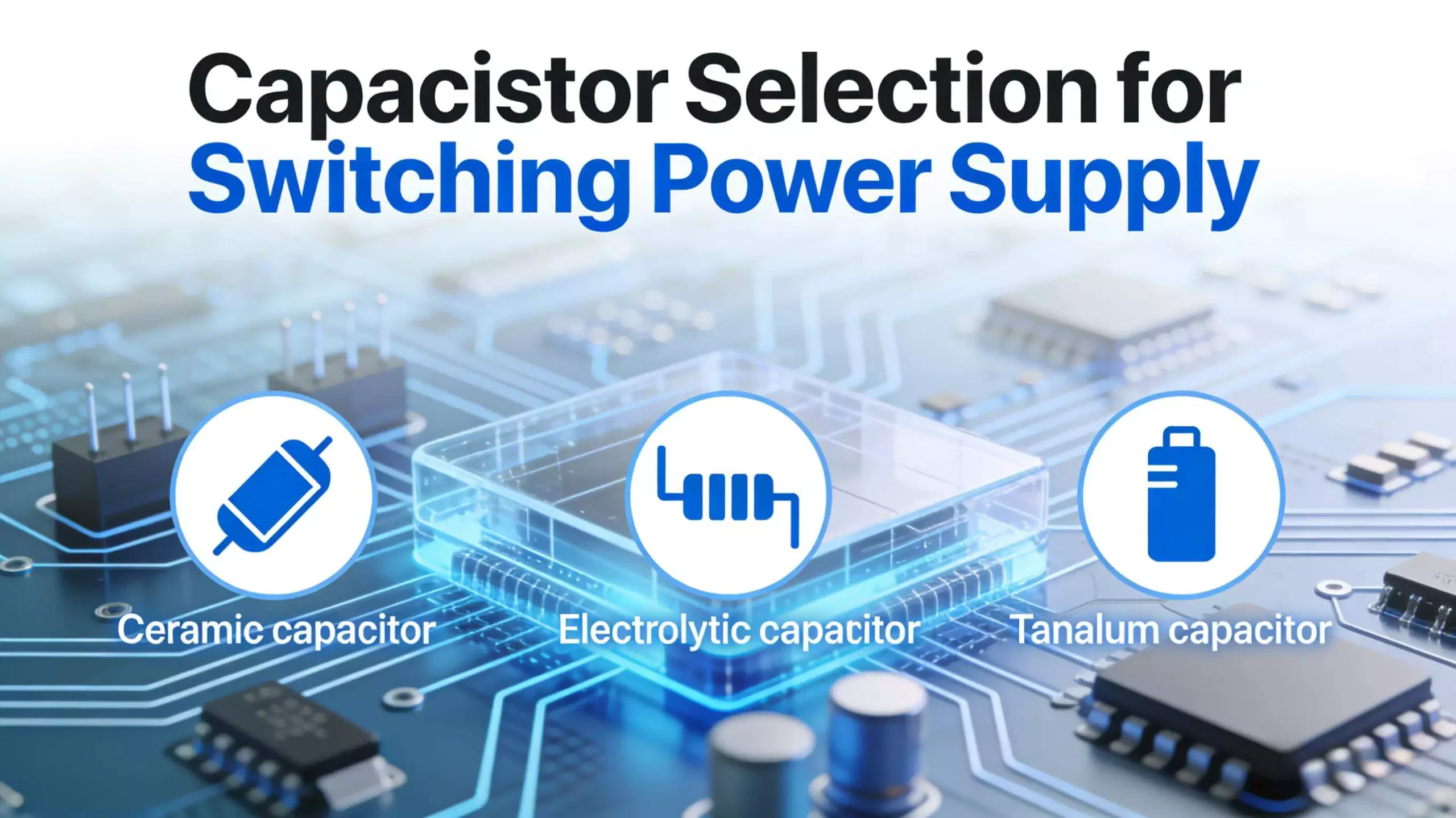 Capacitor Selection for Switching Power Supply